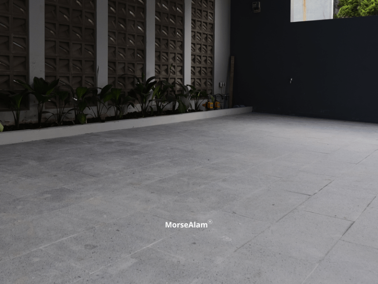 Lantai Carport Batu Alam Andesit - Inspirasi Desain | Morse Alam ...